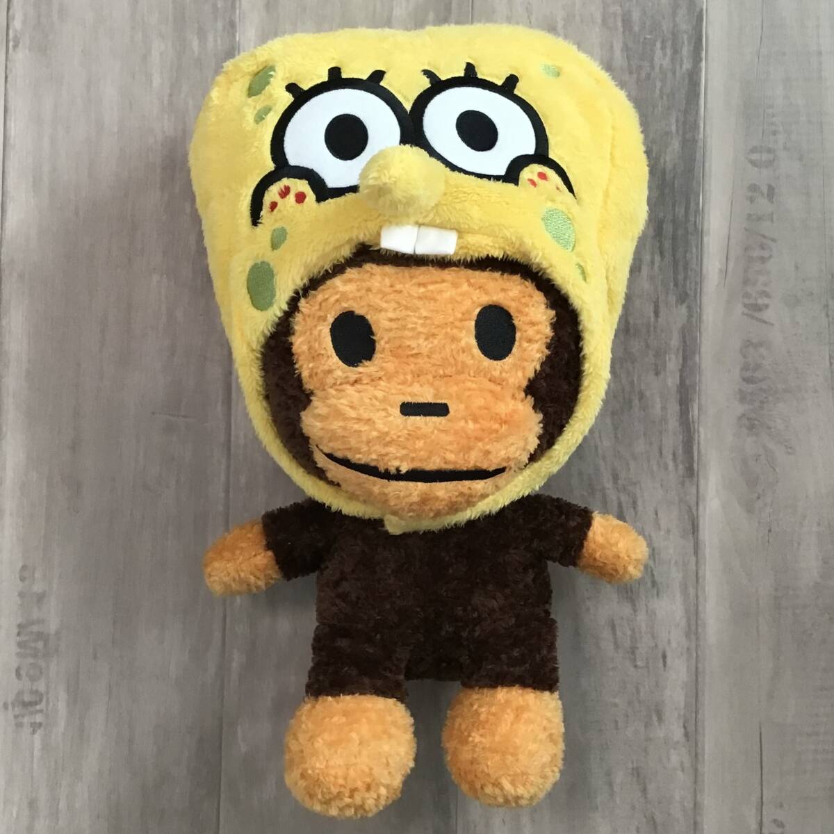 ★激レア★ スポンジボブ × マイロ ぬいぐるみ a bathing ape BAPE spongebob milo エイプ ベイプ アベイ ...