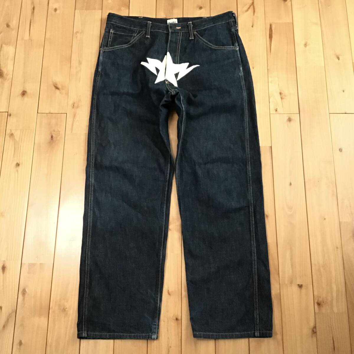 BAPE TWIN STA Denim Pants Lサイズ a bathing ape BAPE STA デニム パンツ エイプ STAR ...