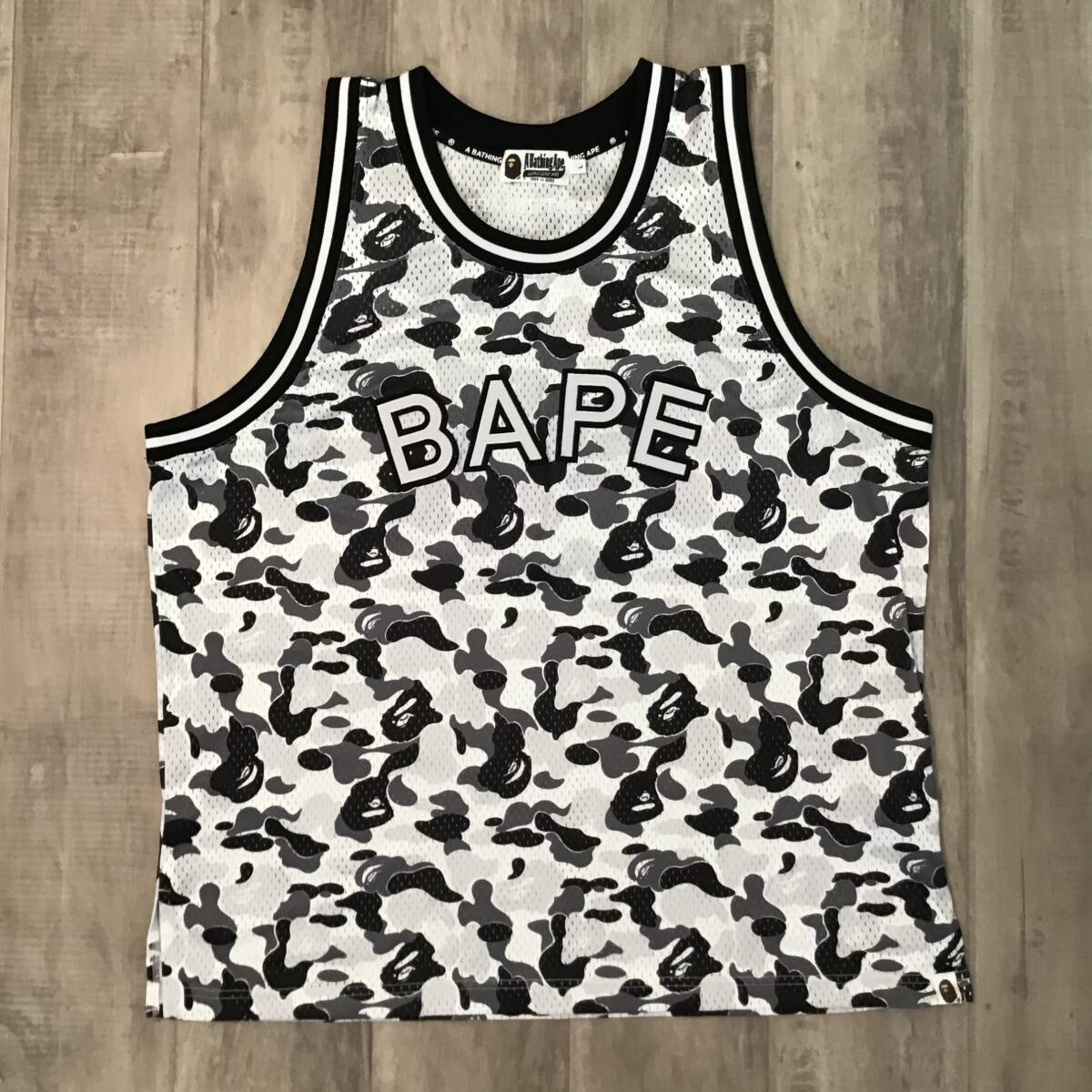 ABC CAMO BASKETBALL TANK TOP Lサイズ a bathing ape BAPE エイプ ベイプ バスケットボール ...