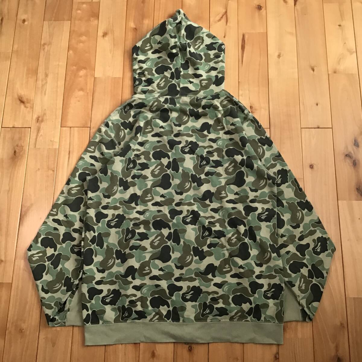 ★XL★ BAPE camo フルジップ パーカー a bathing ape BAPE full zip hoodie エイプ ベイプ アベイシングエイプ NIGO 迷彩 fbi496 ...