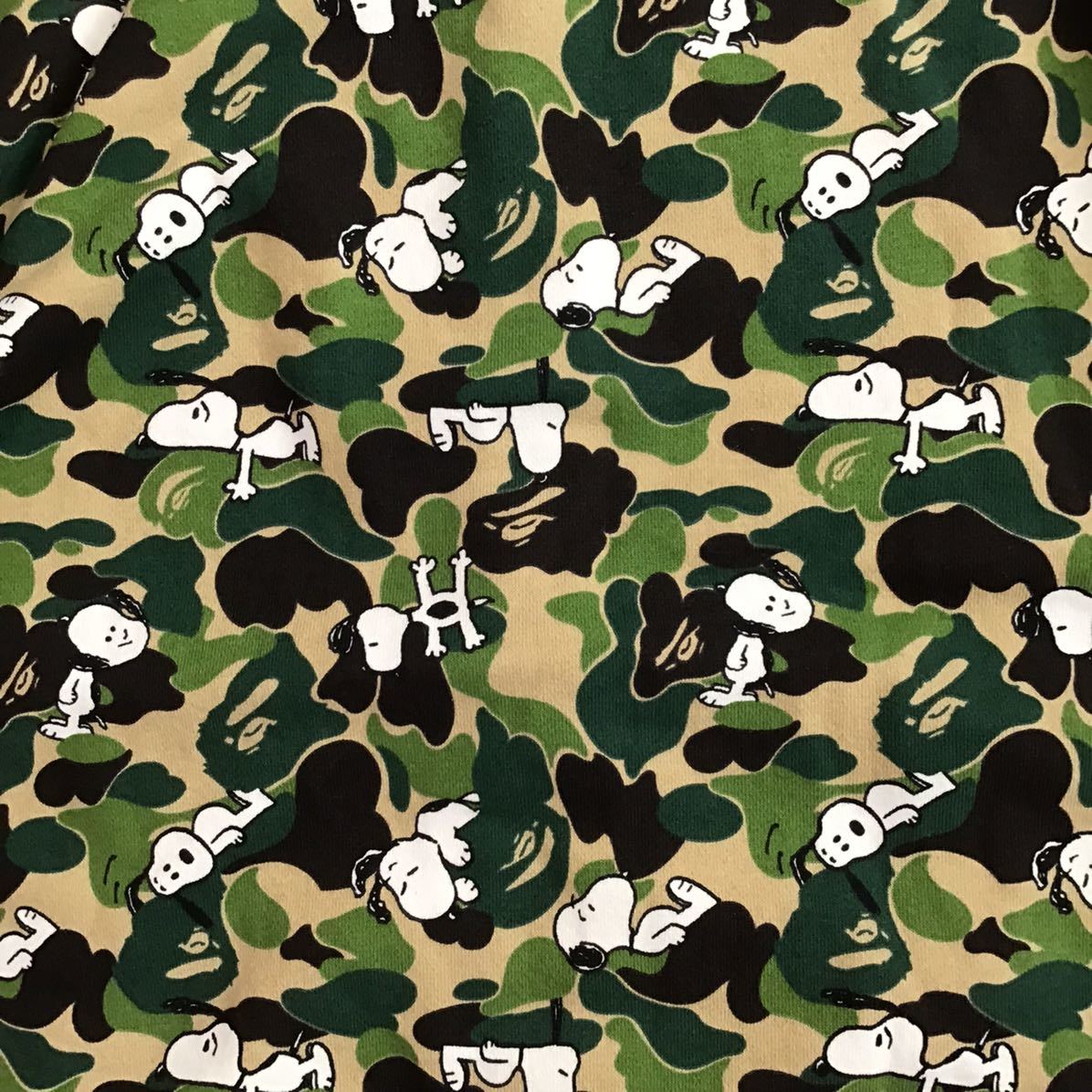 ★XL★ SNOOPY × BAPE ABC camo パーカー a bathing ape bape full zip hoodie スヌーピー エイプ ベイプ アベイシングエイプ 迷彩 ...
