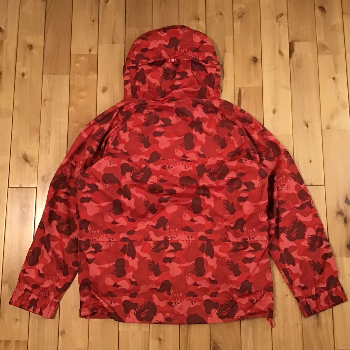Fire camo スノボジャケット Lサイズ a bathing ape BAPE snow board jacket エイプ ベイプ ...