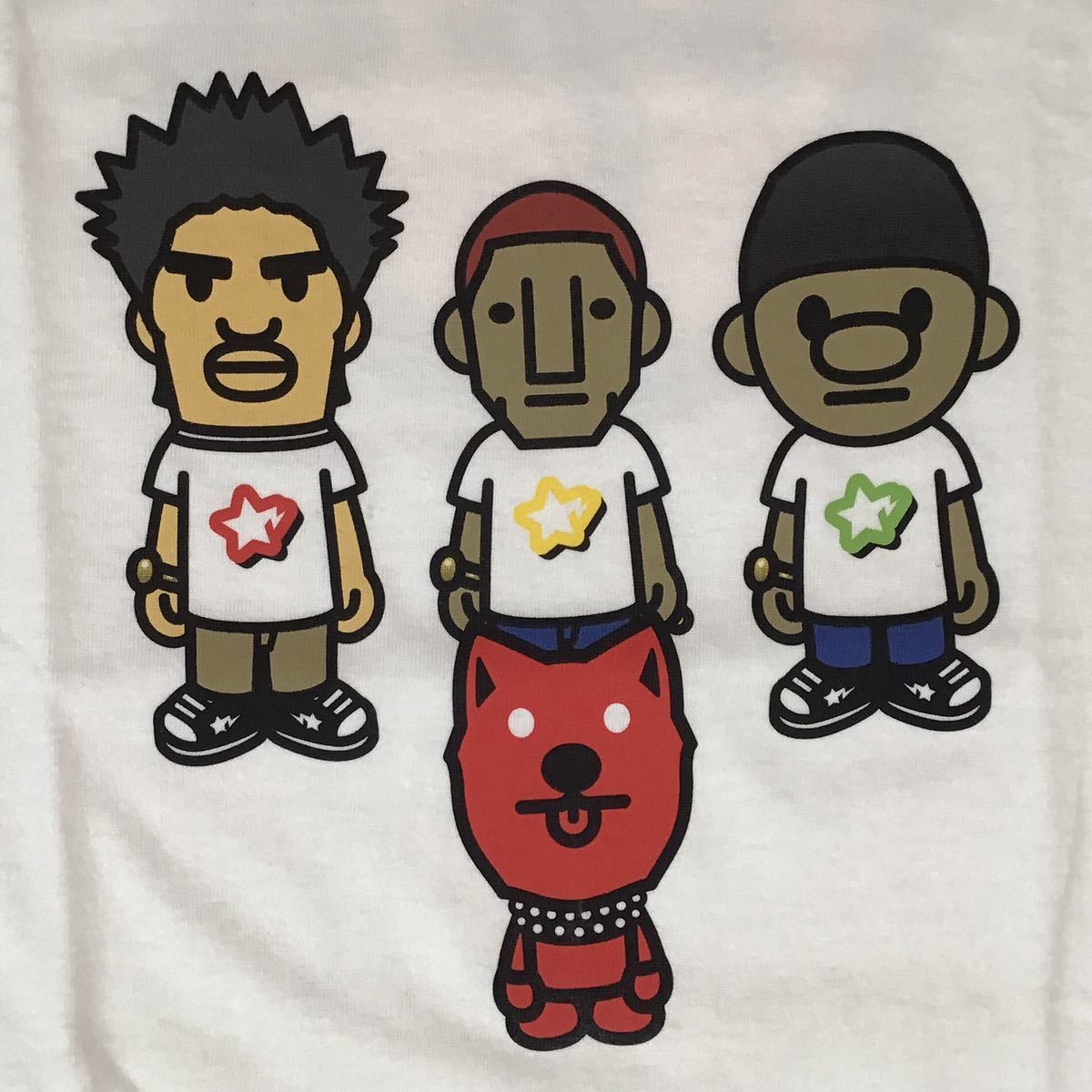 ★新品★ N.E.R.D × BAPE Tシャツ Mサイズ a bathing ape NERD pharrell THE NEPTUNES ...