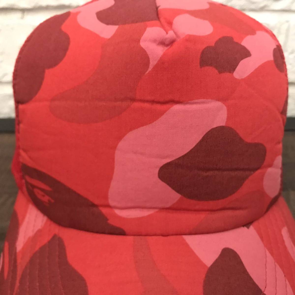 ★激レア★ pharrell camo メッシュ キャップ BAPE NERD a bathing ape エイプ ベイプ キャップ nigo ...