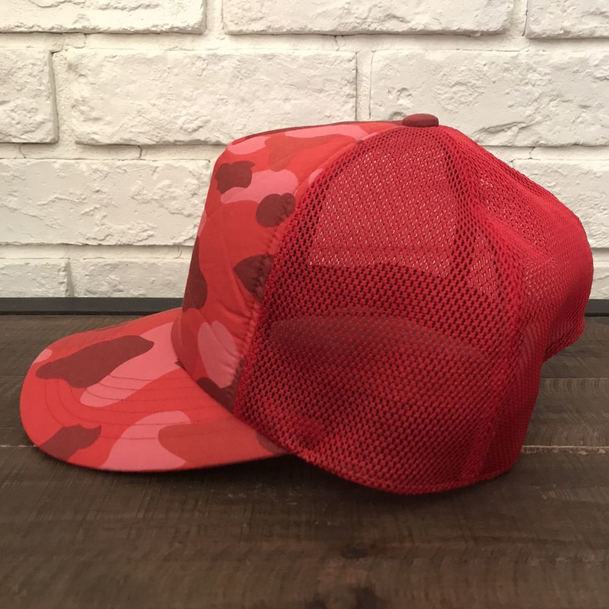 ★激レア★ pharrell camo メッシュ キャップ BAPE NERD a bathing ape エイプ ベイプ キャップ nigo ...