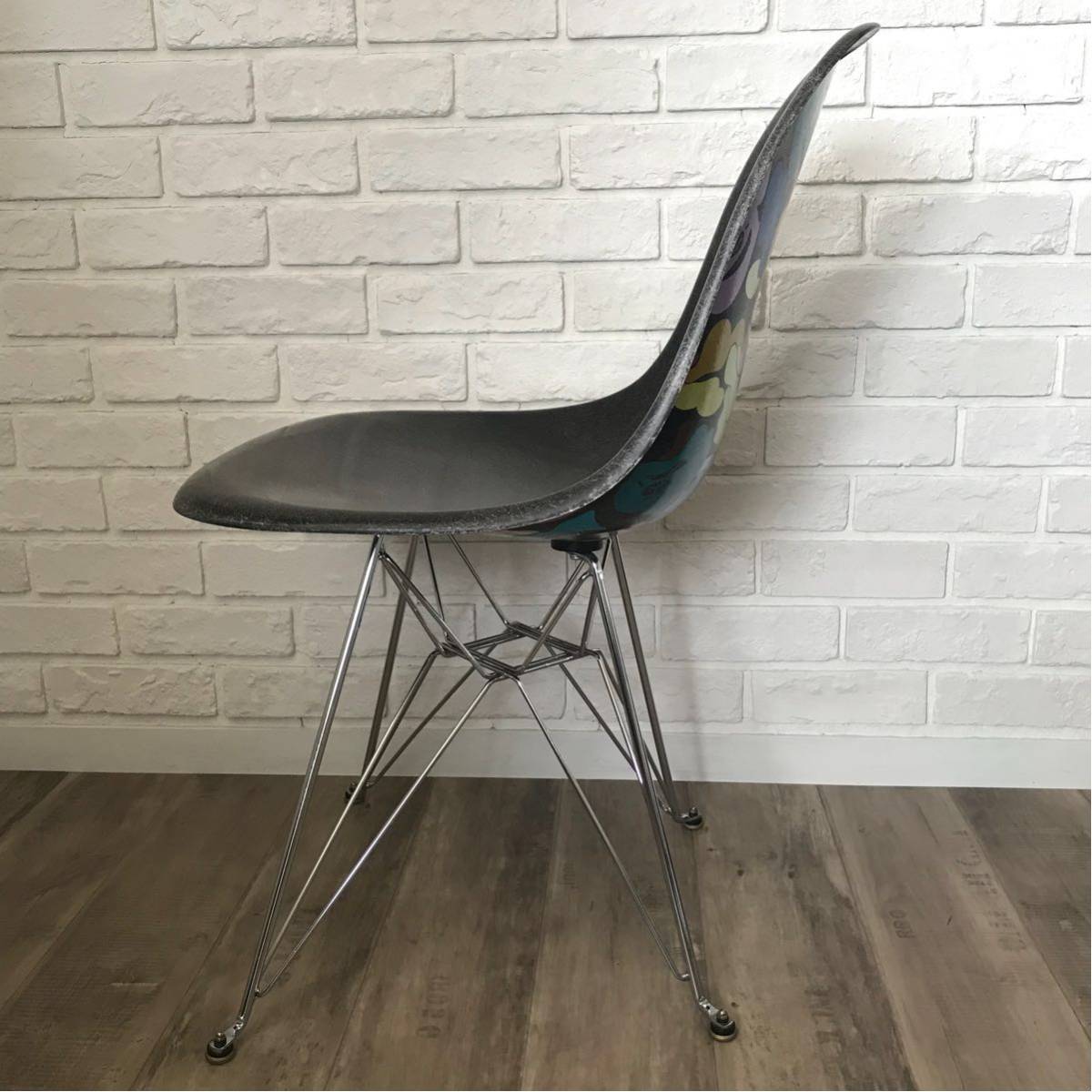 MODERNICA × BAPE CAMO SIDE CHAIR multi camo 黒 a bathing ape EAMES モダニカ ...