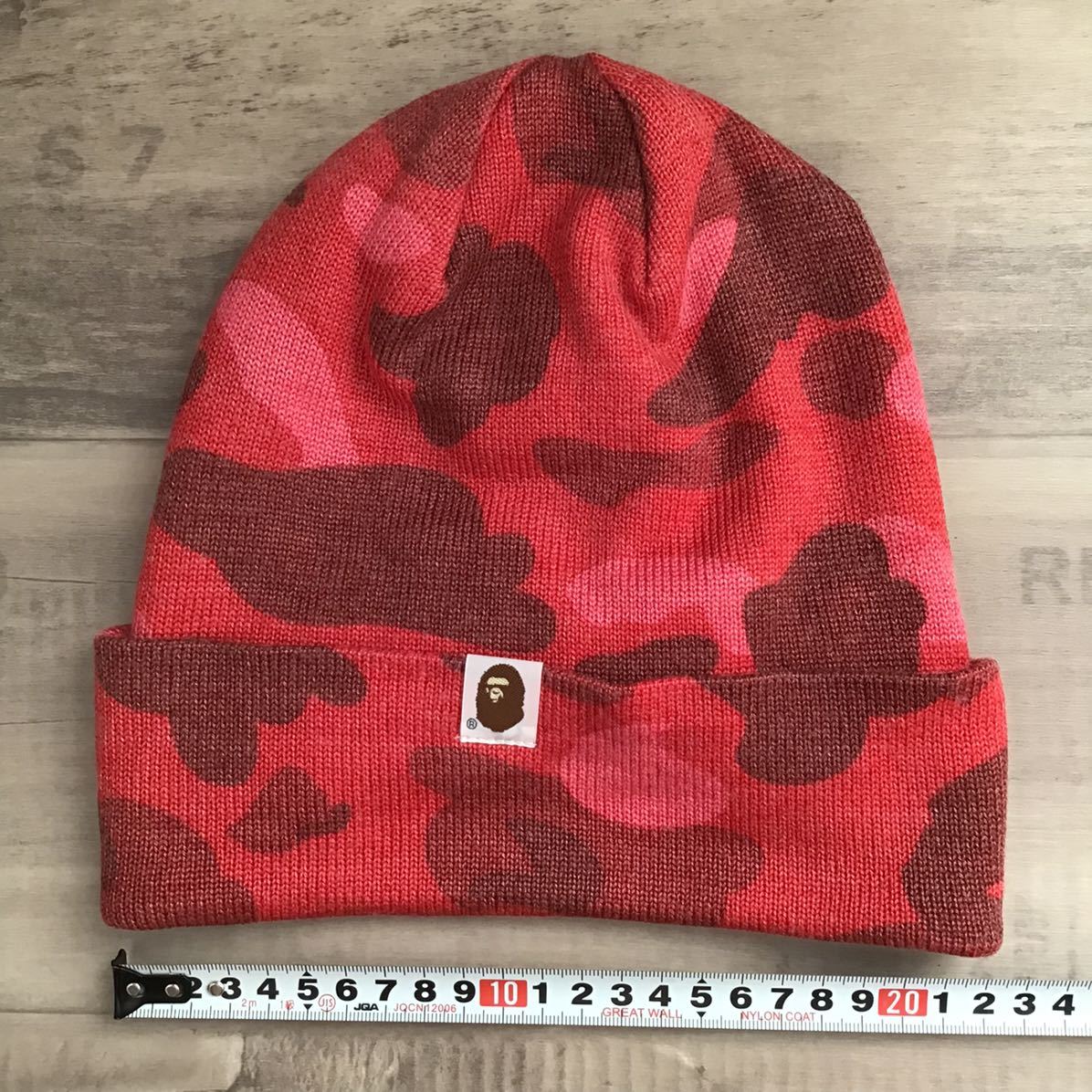 Pharrell camo ツバ付き ニット帽 a bathing ape bape エイプ ベイプ ビーニー ニット キャップ 帽子 cap ...