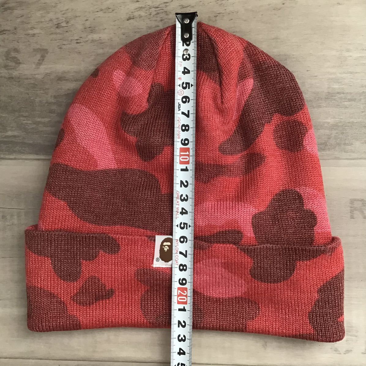 Pharrell camo ツバ付き ニット帽 a bathing ape bape エイプ ベイプ ビーニー ニット キャップ 帽子 cap ...