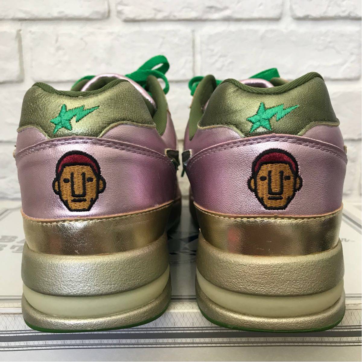 ★新品★ pharrell bapesta 29cm The Neptunes N・E・R・D ロードスタ a bathing ape bape kanye ファレル スニーカー ベイプ ...