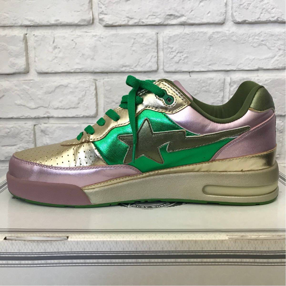 ★新品★ pharrell bapesta 29cm The Neptunes N・E・R・D ロードスタ a bathing ape bape kanye ファレル スニーカー ベイプ ...