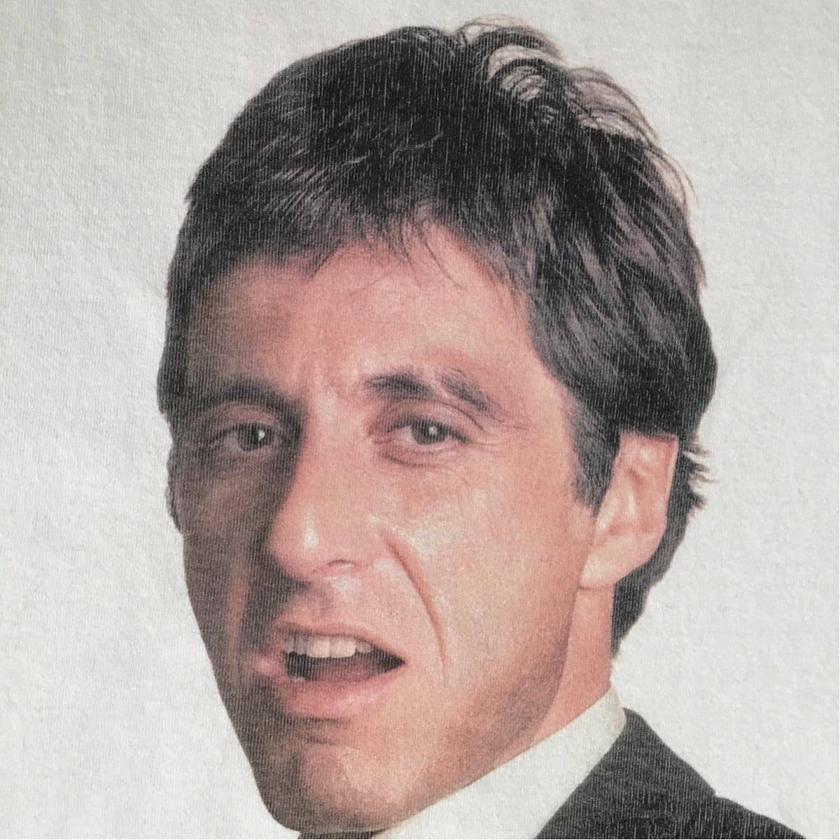★激レア★ SCARFACE × BAPE Tシャツ Sサイズ a bathing ape スカーフェイス エイプ ベイプ Al Pacino ...