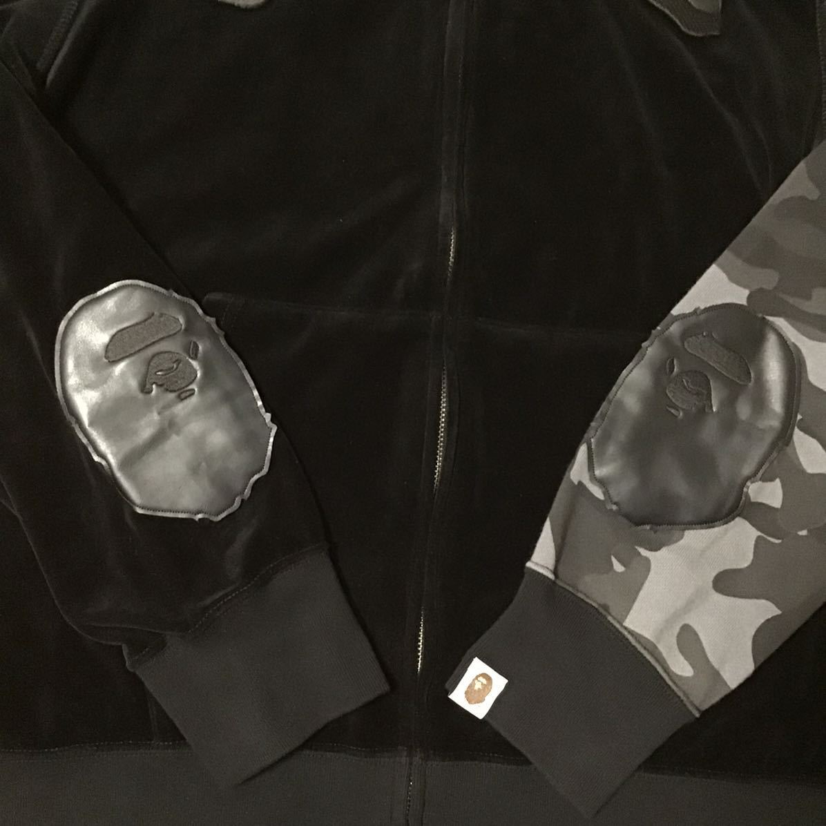 ★激レア★ mastermind × BAPE パーカー Lサイズ skull full zip hoodie mmj camo a ...