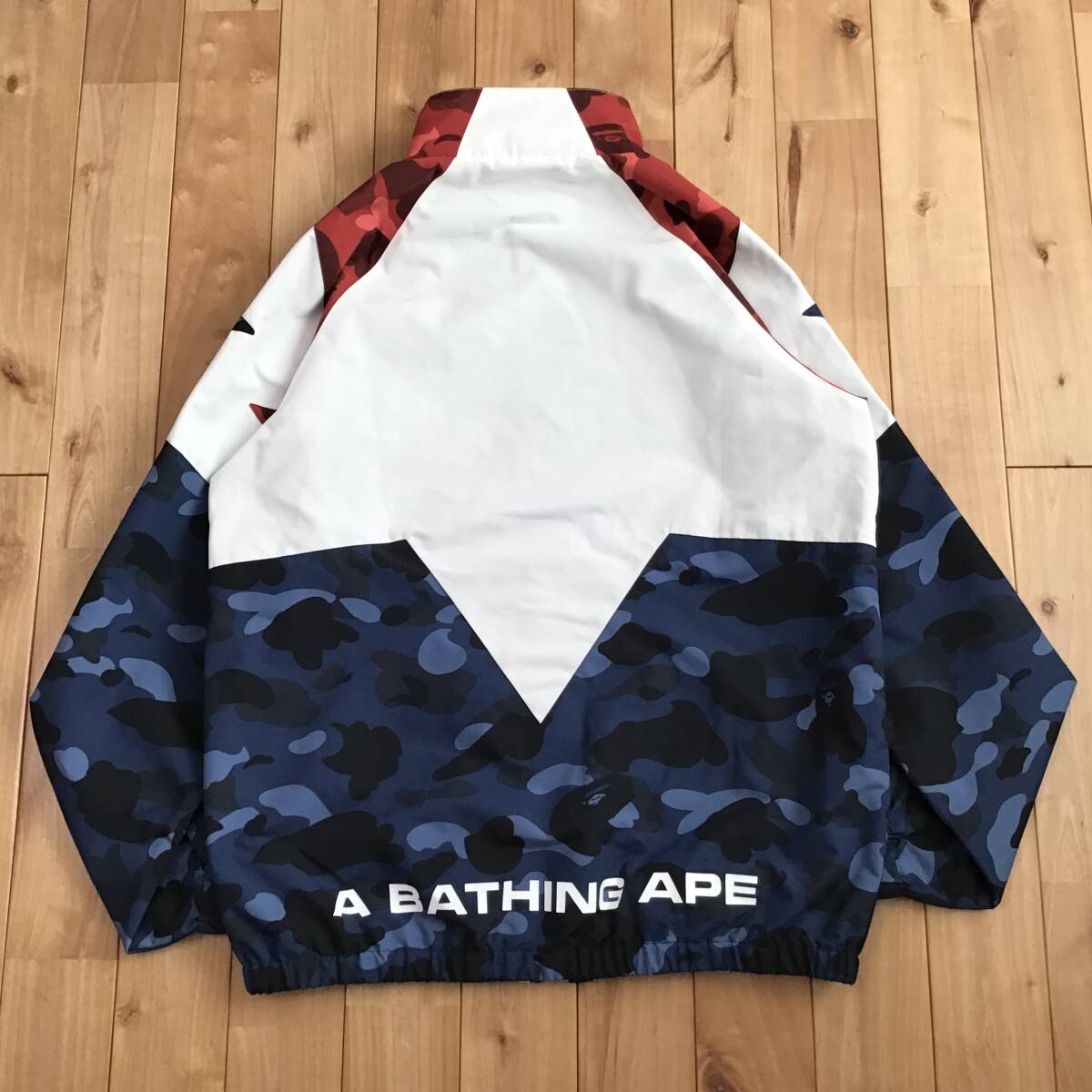 BAPE STA Track Top Jacket Mサイズ a bathing ape star Blue camo エイプ ベイプ スター ...