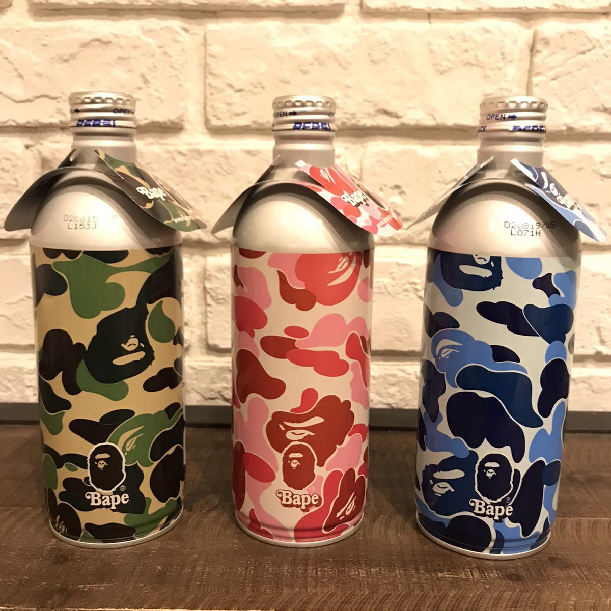 bape × pepsi ボトル缶 ペプシ コーラ ABCカモ エイプ ベイプ アベイシングエイプ 缶 cola ABC camo a ...
