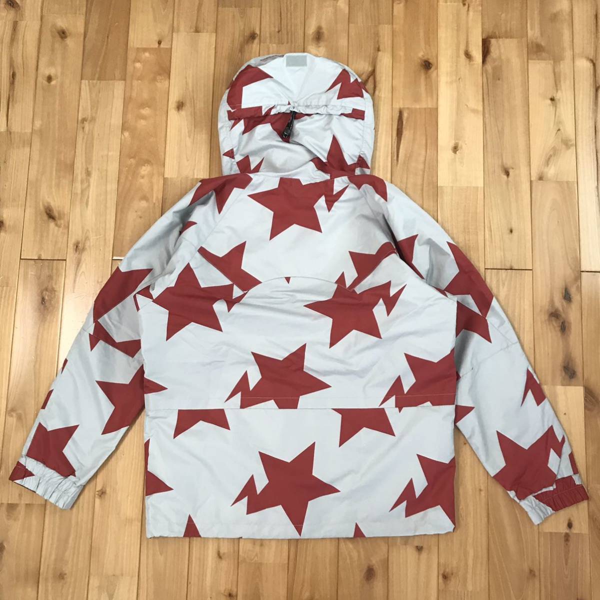 BAPESTA スノボジャケット Mサイズ a bathing ape BAPE STAR snowboard jacket エイプ ベイプ ...