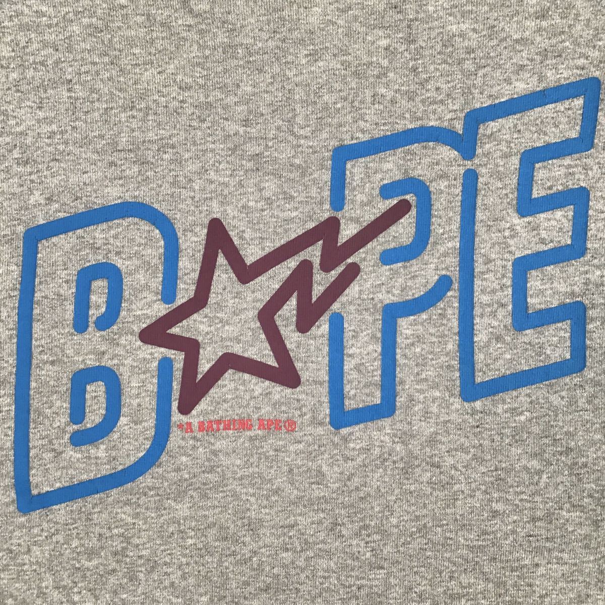 ★リバーシブル★ green camo 長袖 スウェット a bathing ape bape sta エイプ ベイプ neon カレッジロゴ ...