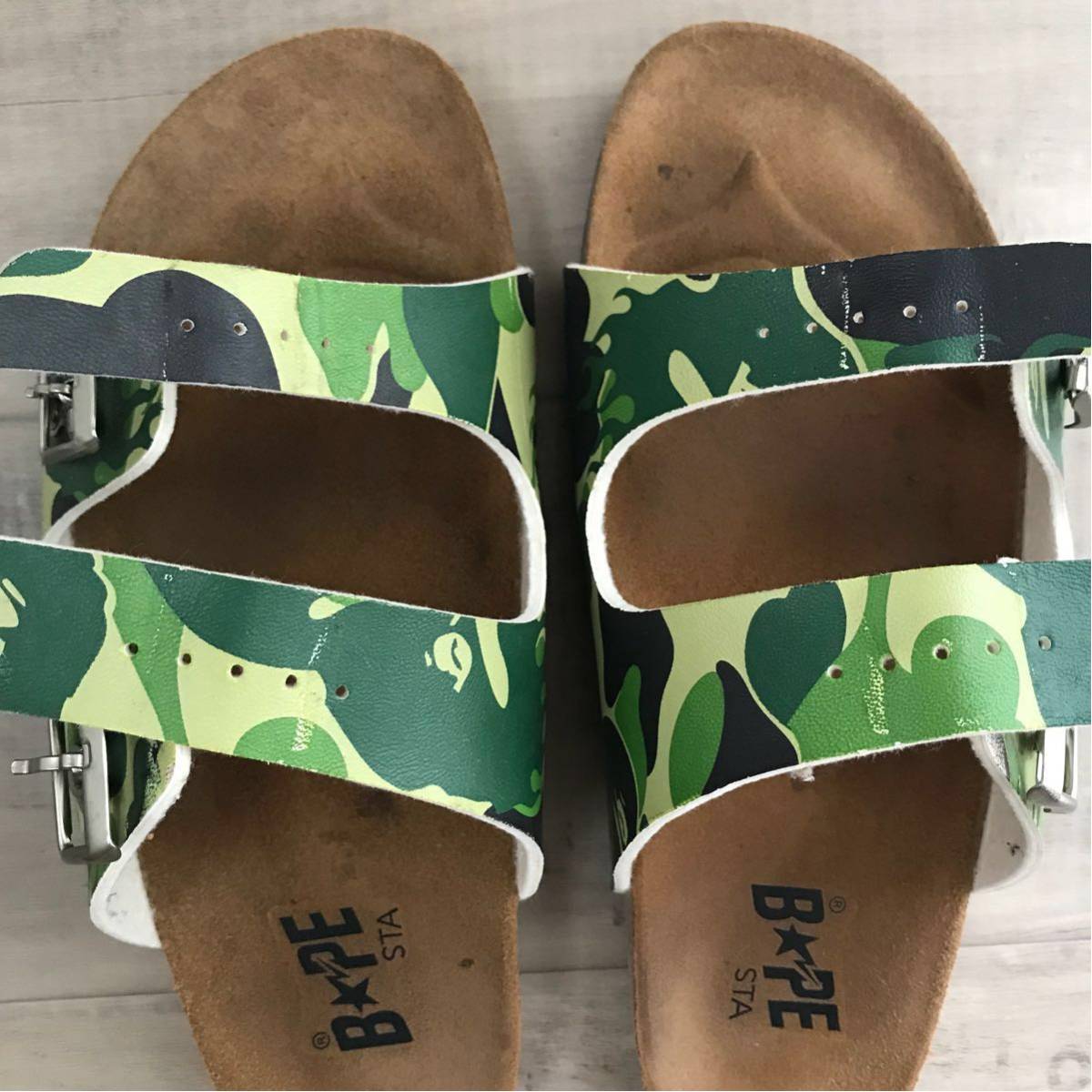 ★ムック限定★ fire camo サンダル a bathing ape bape sandals エイプ ベイプ アベイシングエイプ ...