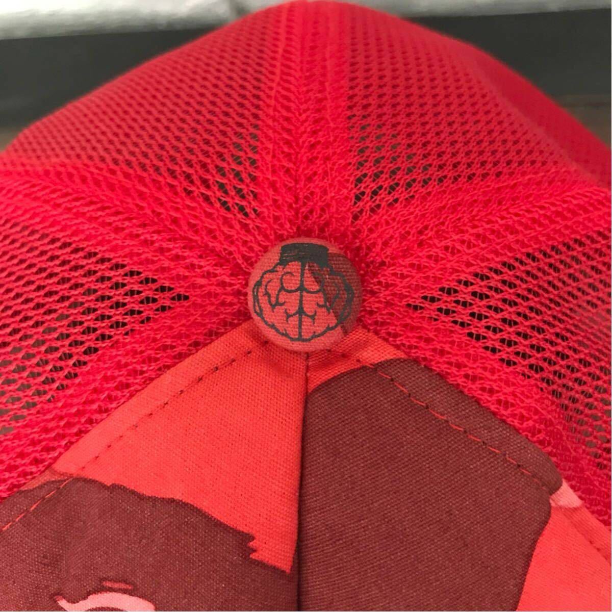 ★pharrellサイン入り★ N.E.R.D × BAPE cap NERD BBC pharrell camo THE NEPTUNES ...