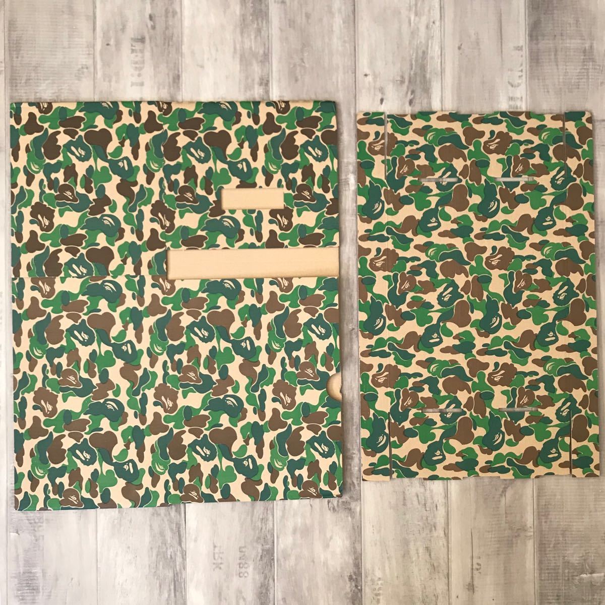 ★激レア★ ストレージ ボックス ABC camo green a bathing ape bape STORAGE BOX ABCカモ ...