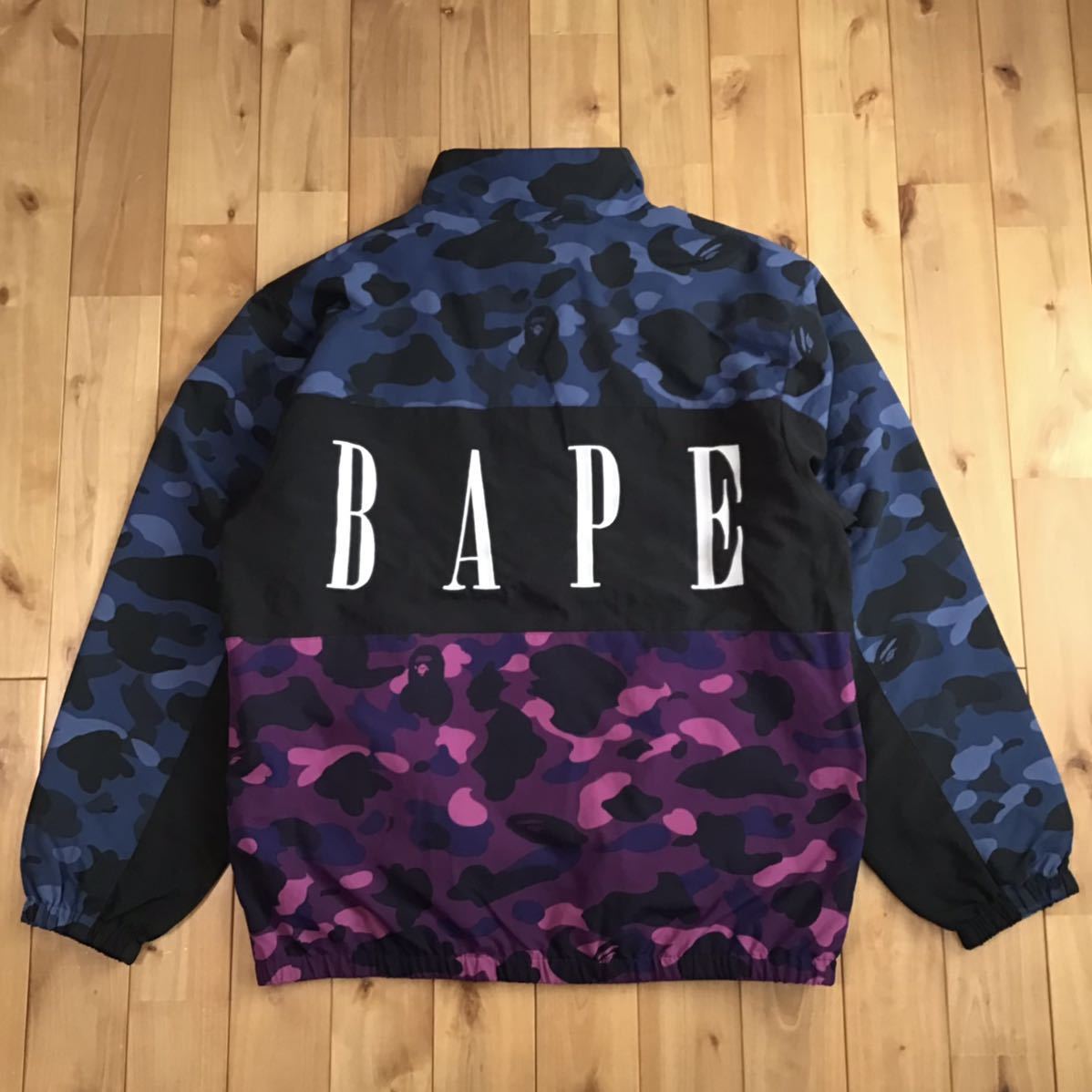 ★XL★ BAPE STA color camo Track jacket a bathing ape エイプ ベイプ アベイシングエイプ ...