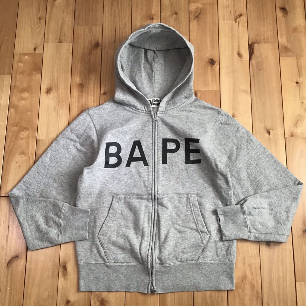 BAPE FACE logo ジップ パーカー Sサイズ a bathing ape zip hoodie エイプ ベイプ アベイシングエイプ ...