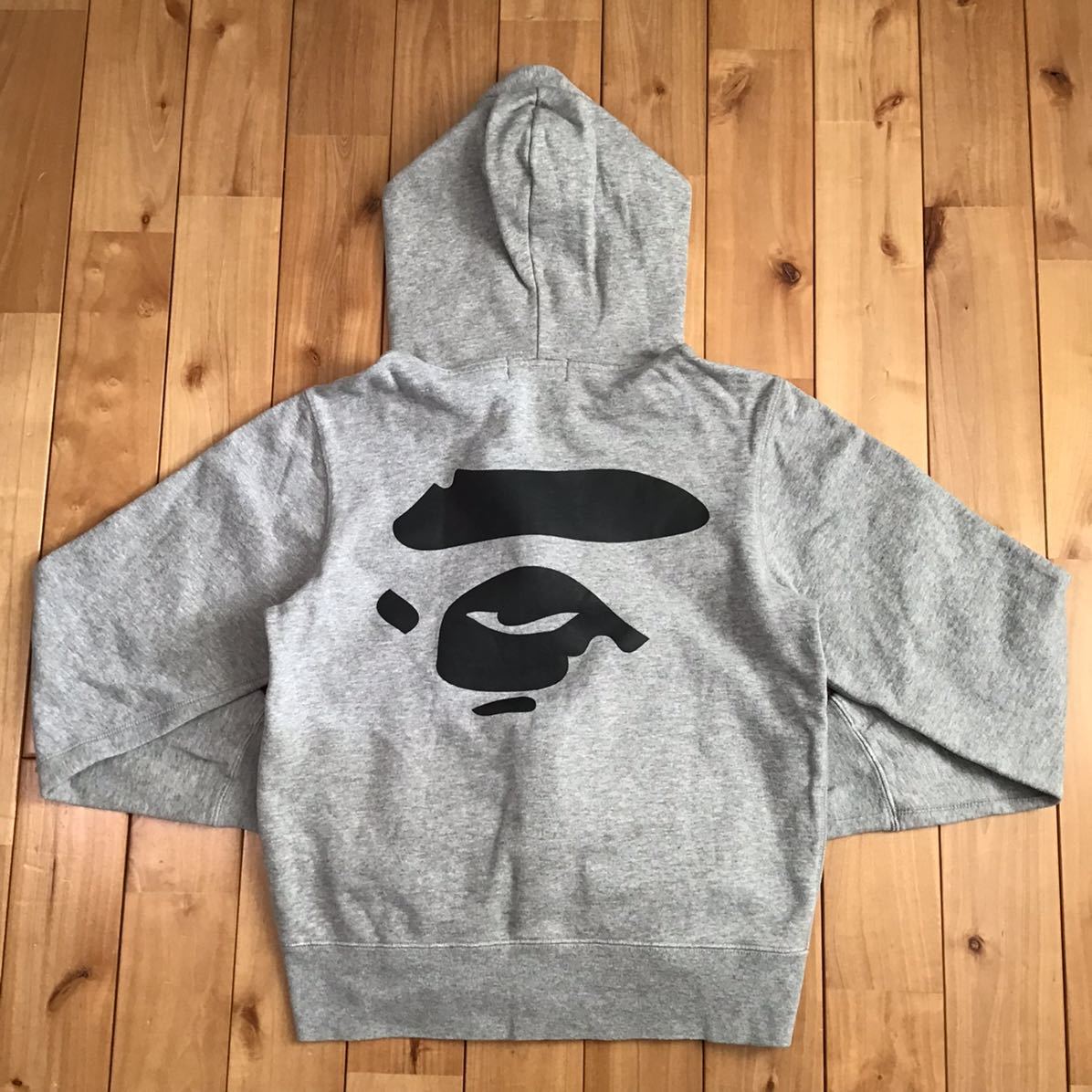 BAPE FACE logo ジップ パーカー Sサイズ a bathing ape zip hoodie エイプ ベイプ アベイシングエイプ ...