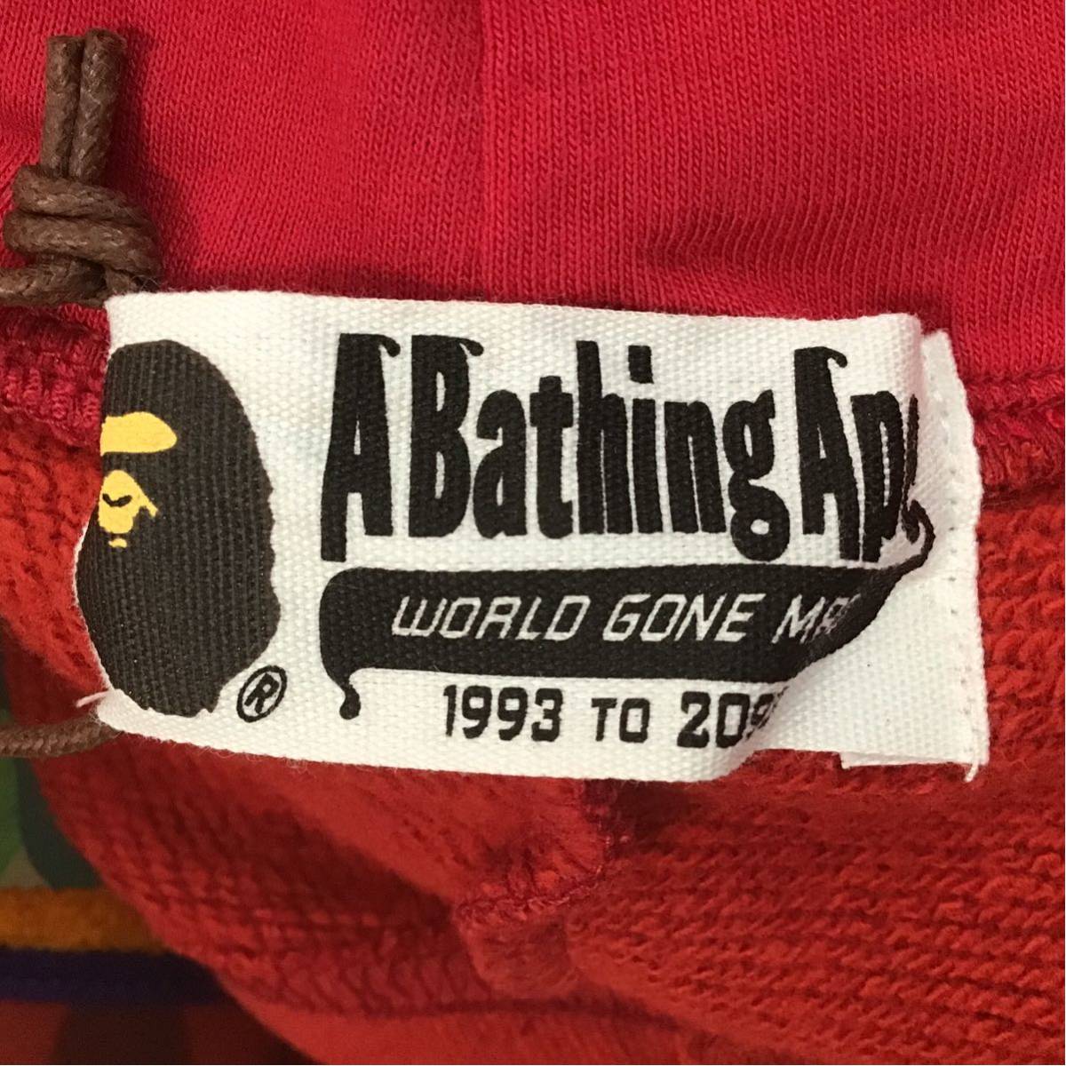 ★新品★ shark hoodie ネックウォーマー red camo a bathing ape bape シャーク パーカー face ...