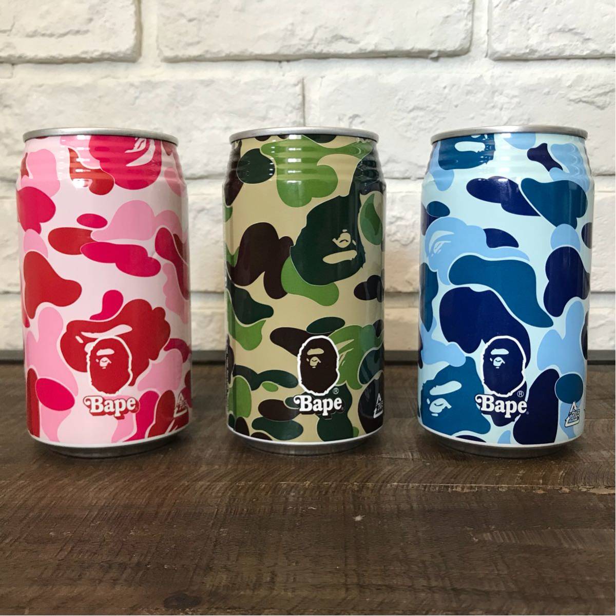 ★未開封★ bape × pepsi 店舗限定缶 ペプシ コーラ ABCカモ エイプ ベイプ アベイシングエイプ 缶 cola ABC ...