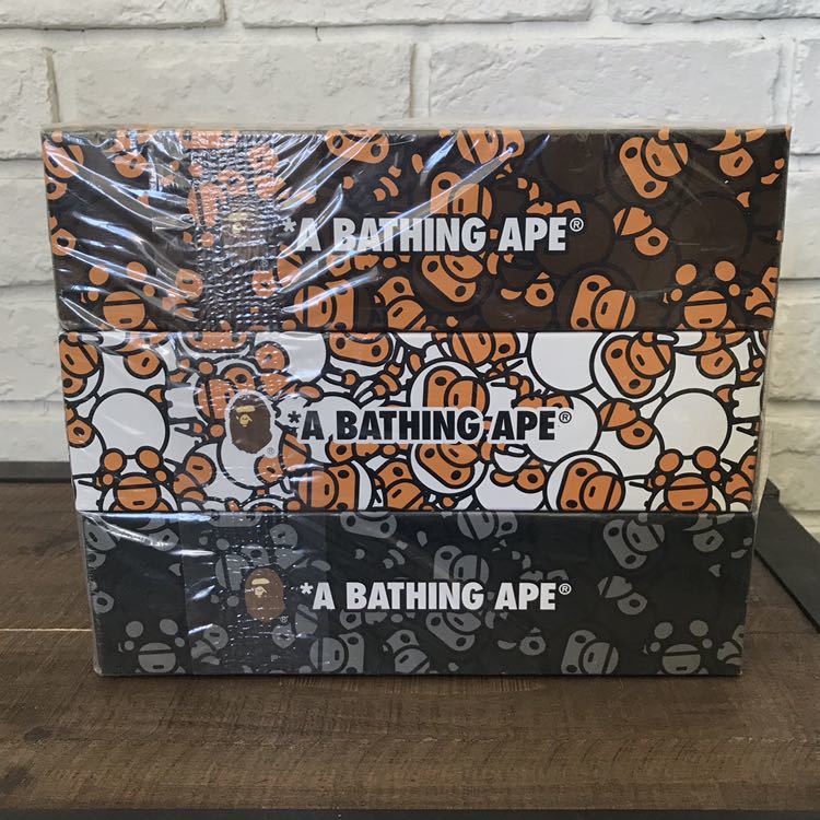 ★激レア★ baby milo ティッシュ box a bathing ape bape マイロ エイプ ベイプ アベイシングエイプ グッズ ...