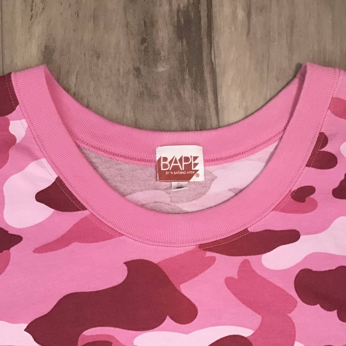 ★XL★ Pink camo タンクトップ a bathing ape BAPE エイプ ベイプ アベイシングエイプ 迷彩 tank top ...