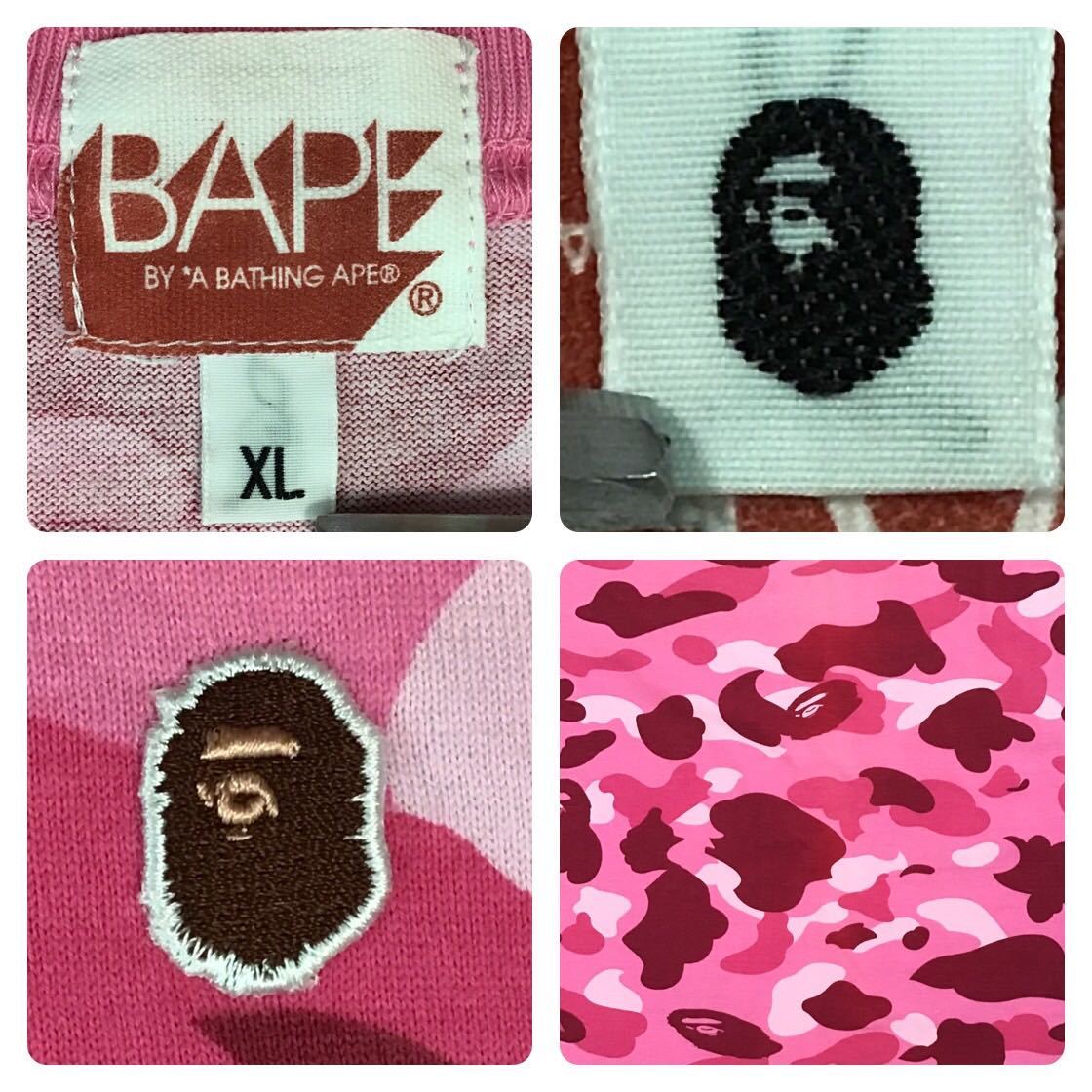 ★XL★ Pink camo タンクトップ a bathing ape BAPE エイプ ベイプ アベイシングエイプ 迷彩 tank top ...