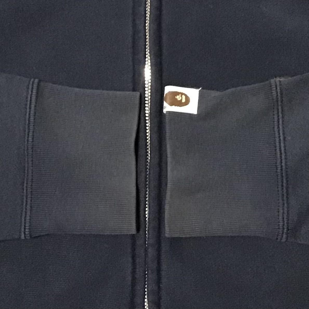 Nintendo × BAPE マリオ マイロ フルジップ パーカー Sサイズ NAVY a bathing ape full zip ...