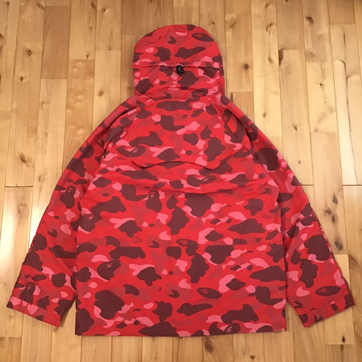 ★初期★ Pharrell camo スノボジャケット Lサイズ a bathing ape BAPE snowboard jacket エイ ...