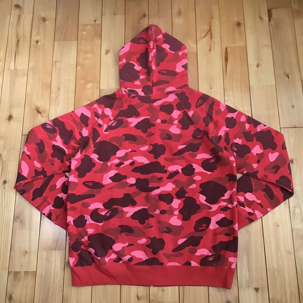 pharrell camo ジップ パーカー Mサイズ a bathing ape bape zip hoodie エイプ ベイプ アベイ ...