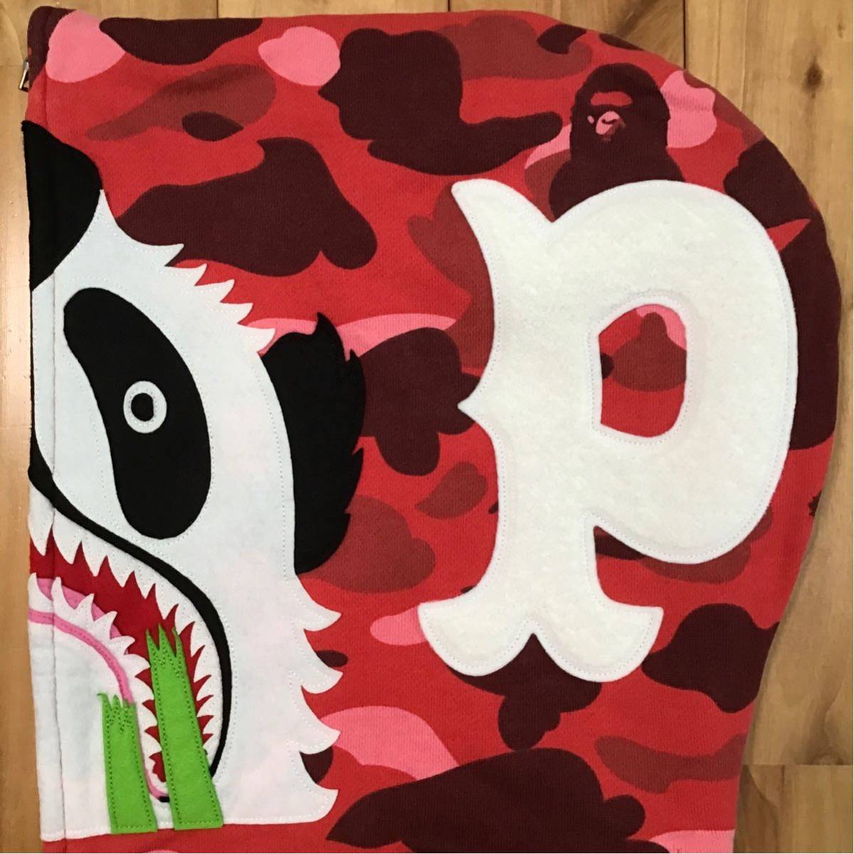 ★NFS限定★ pharrell camo パンダ パーカー Mサイズ panda full zip hoodie a bathing ape ...