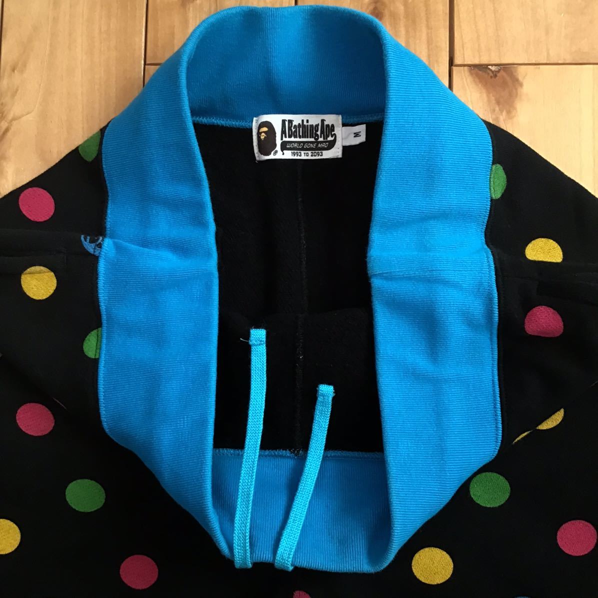 ドット マイロ スウェット ハーフパンツ Mサイズ black a bathing ape BAPE MILO Dot sweat ...