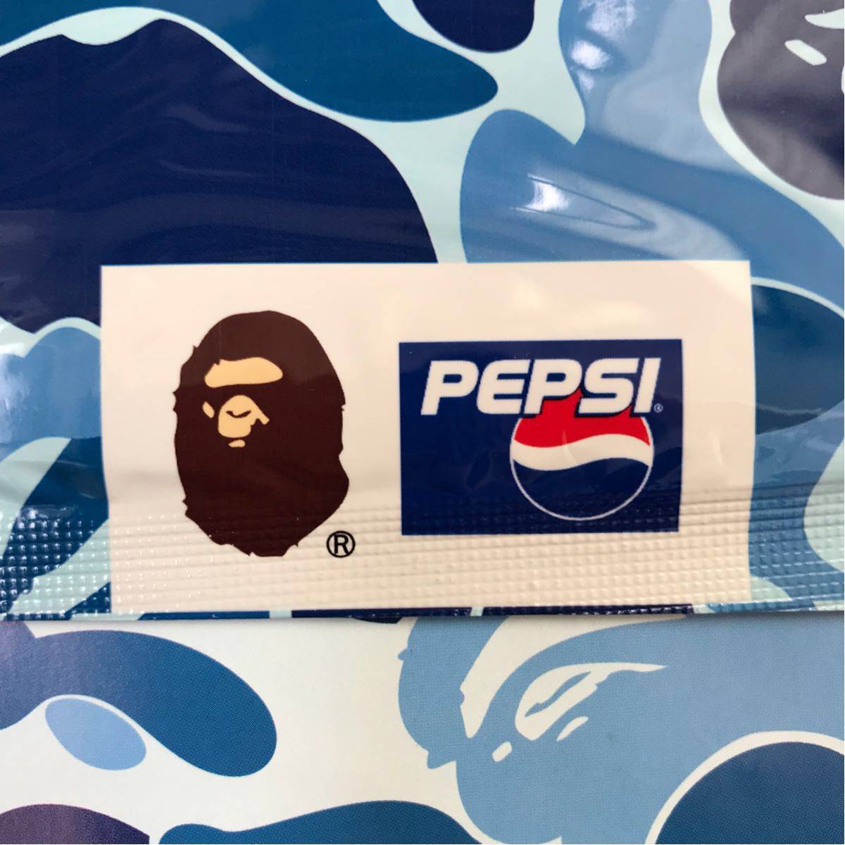 台紙付き ape×pepsi バンダナ ape bape pepsi ペプシ コーラ ABCカモ エイプ ベイプ アベイシングエイプ a ...