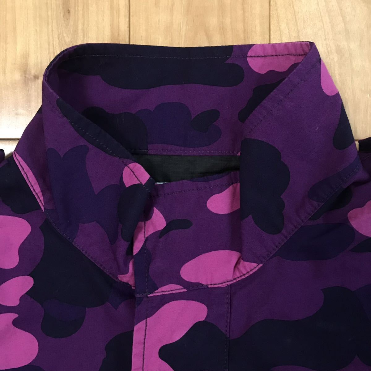 undefeated × BAPE M65 military jacket Mサイズ purple camo a bathing ape ...