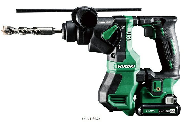 HiKOKI コードレスロータリハンマドリル DH12DD(2LSK) バッテリ(BSL1240M)x2+急速充電器(UC12SL)+ケース付 10.8V対応 日立 ハイコーキ | 電動工具 ...