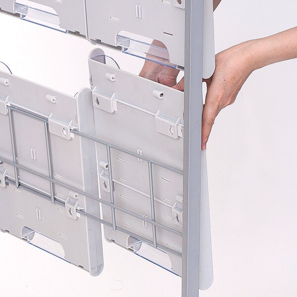 SCPサイン・パンフレットスタンド│A3サイズのチラシを掲示可能｜サイン・インフォメーション,カタログホルダー｜カタログ,ホルダー ...