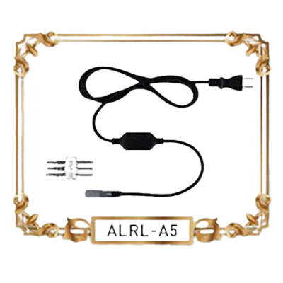 ALRL-A5 || 接続アクセサリー アミューズ(AMUSE) LEDロープライト用パワーコード(コンセントプラグ電源ケーブル)【40mまで ...