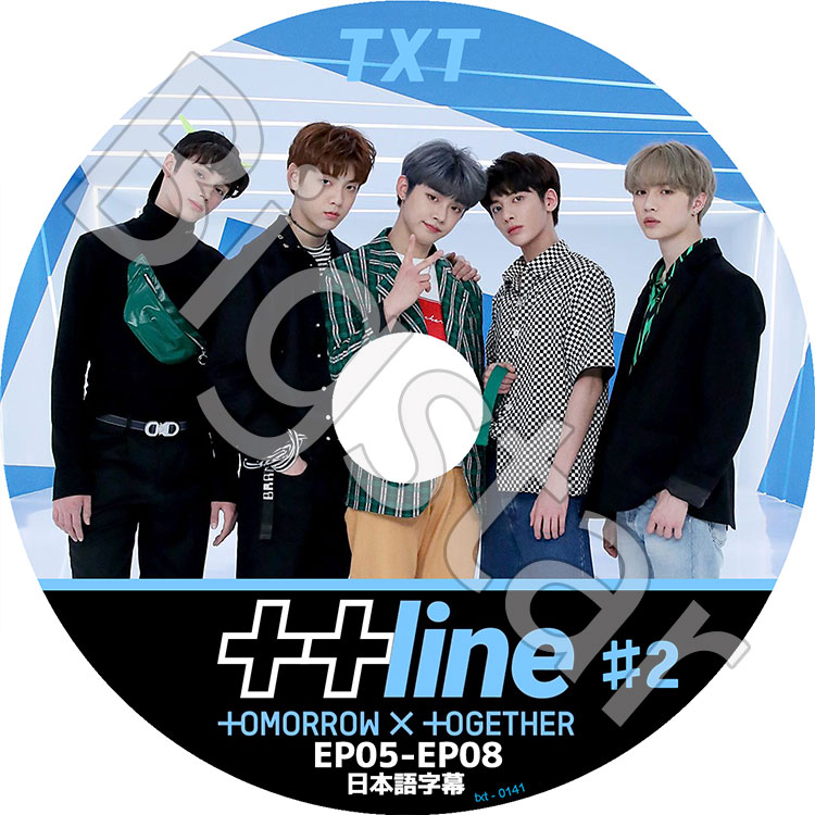 K-POP DVD TXT ++LINE #2 EP05-EP08 日本語字幕あり TXT トゥモローバイトゥゲザー ヨンジュン スビン ヒ ...
