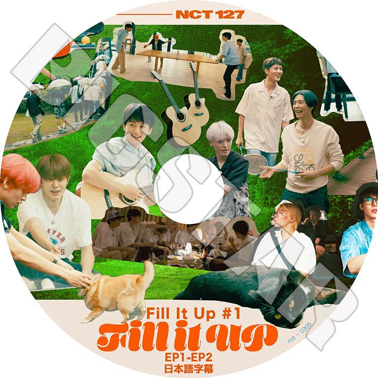 K-POP DVD NCT127 Fill It Up #1 EP1-EP2 日本語字幕あり NCT127 エヌシーティー127 NCT KPOP DVD | K-POP 男性グループ,NCT ...