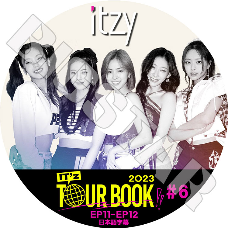 K-POP DVD IT'Z TOURBOOK 2023 #6 EP11-EP12 日本語字幕あり ITZY イッジ Yeji イェジ Lia リア Ryujin リュジン ...