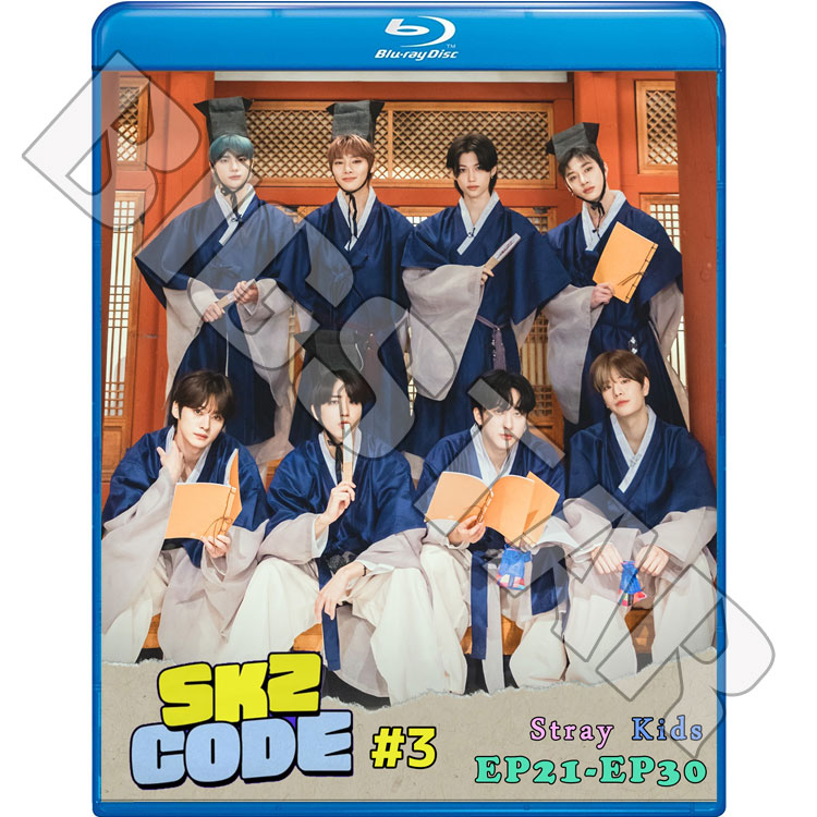 Blu-ray STRAY KIDS SKZ CODE #3 EP21-EP30 日本語字幕あり K-POP ブルーレイ Stray Kids ...
