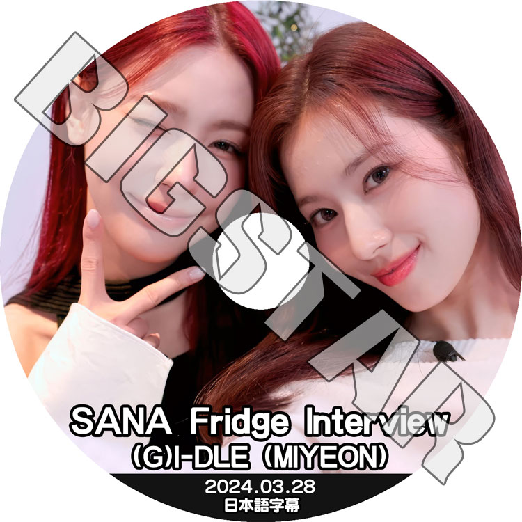 K-POP DVD TWICE SANA Fridge Interview MIYEON編 2024.03.28 日本語字幕あり TWICE トゥワイス SANA サナ (G)I-DLE ヨ ...