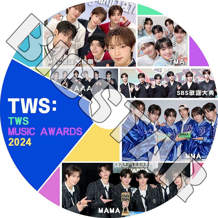 K-POP DVD TWS CUT 2024 MUSIC Awards TWS トゥアス シンユ ハンジン ジフン ドフン ギョンミン ...