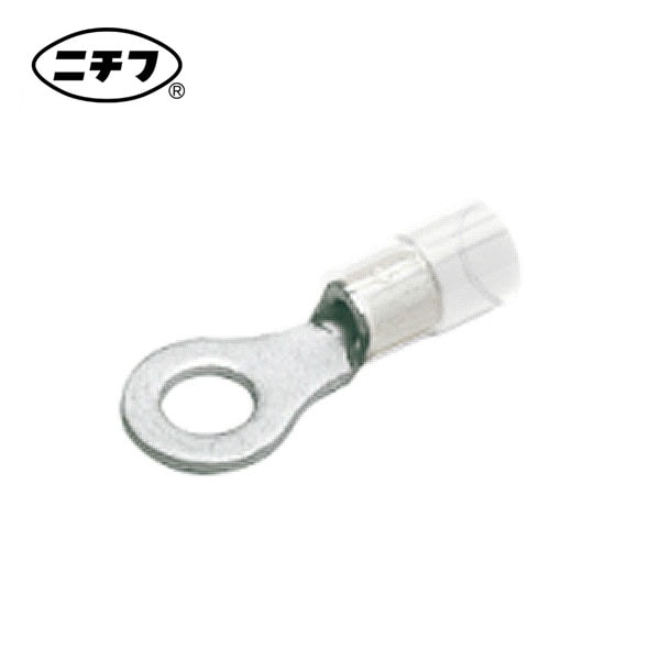 ニチフ TMEX2-4S 銅専用 環境配慮型 絶縁被覆付圧着端子 丸形(R形) 透明 100個入 | テープ・端子・その他消耗品,端子,丸形端子(絶縁被覆付) | ザイマ
