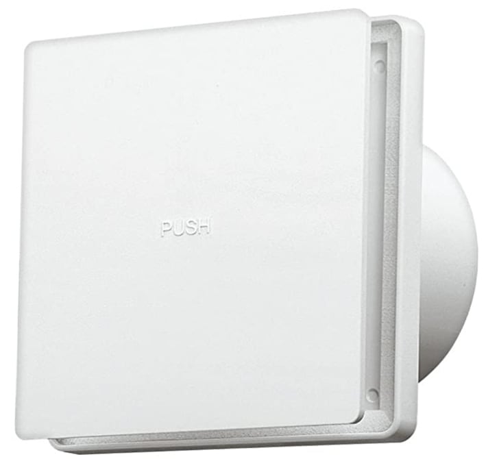 バクマ工業 REPD-100JPF 樹脂製プッシュ式レジスター 花粉フィルター付 自然給気用 操作部着脱式 壁面・天井面取付兼用型 アイボリー｜ザイマ【公式】