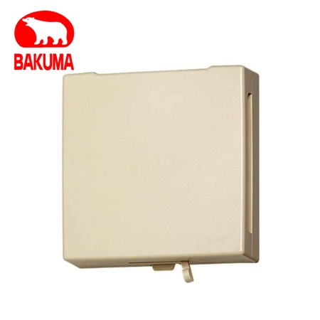 バクマ工業 RE-100JF-BE 樹脂製角型レジスター 自然給気用 標準型 壁面取付用 ベージュ | 換気扇,レジスター | ザイマ